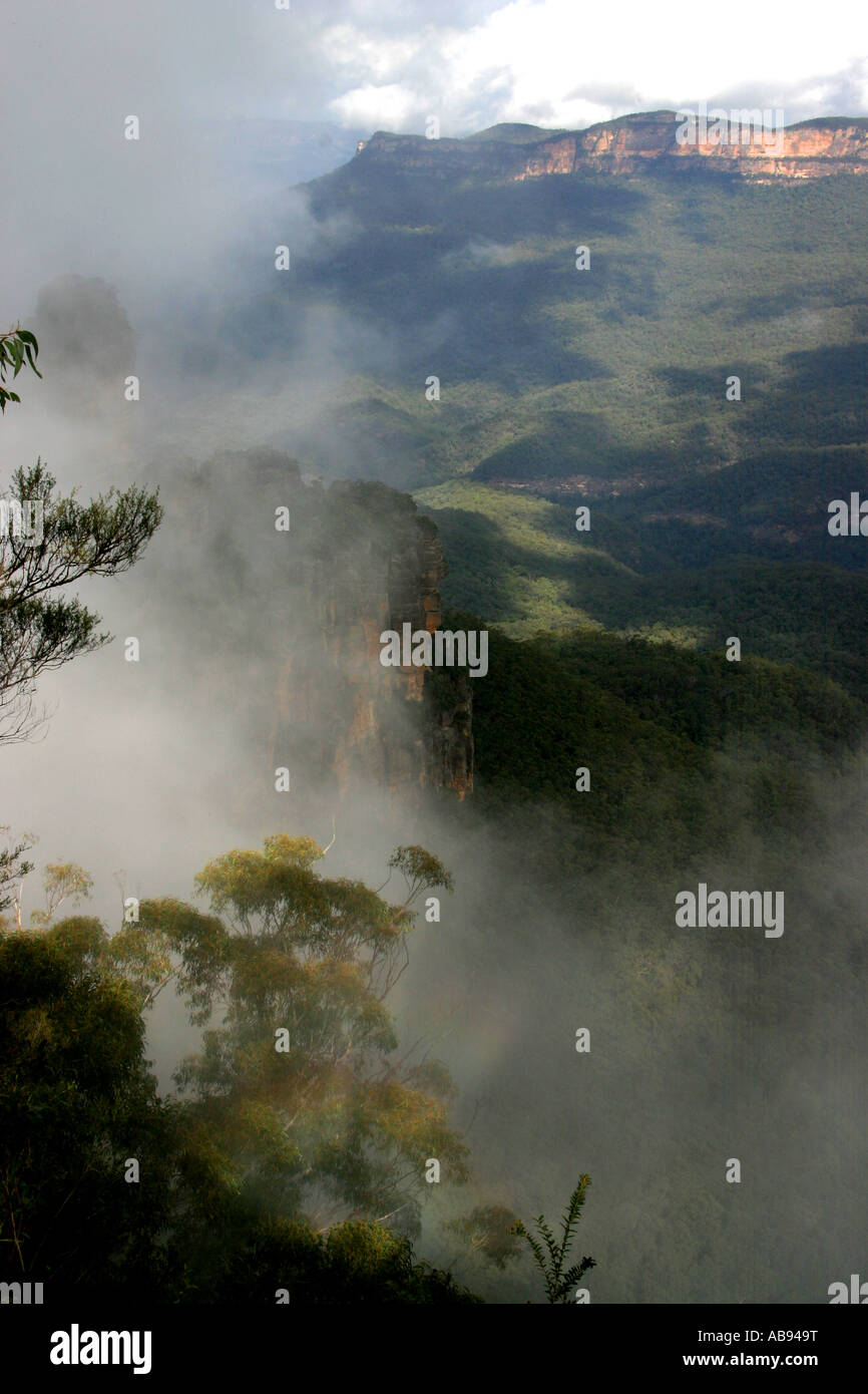 Blue Mountains range, New South Wales, Australia Stock Photo - Alamy