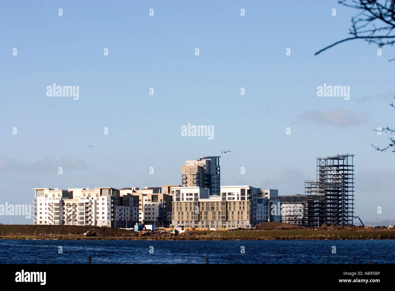 Waterfront development complex being built in the Port of Leith ...