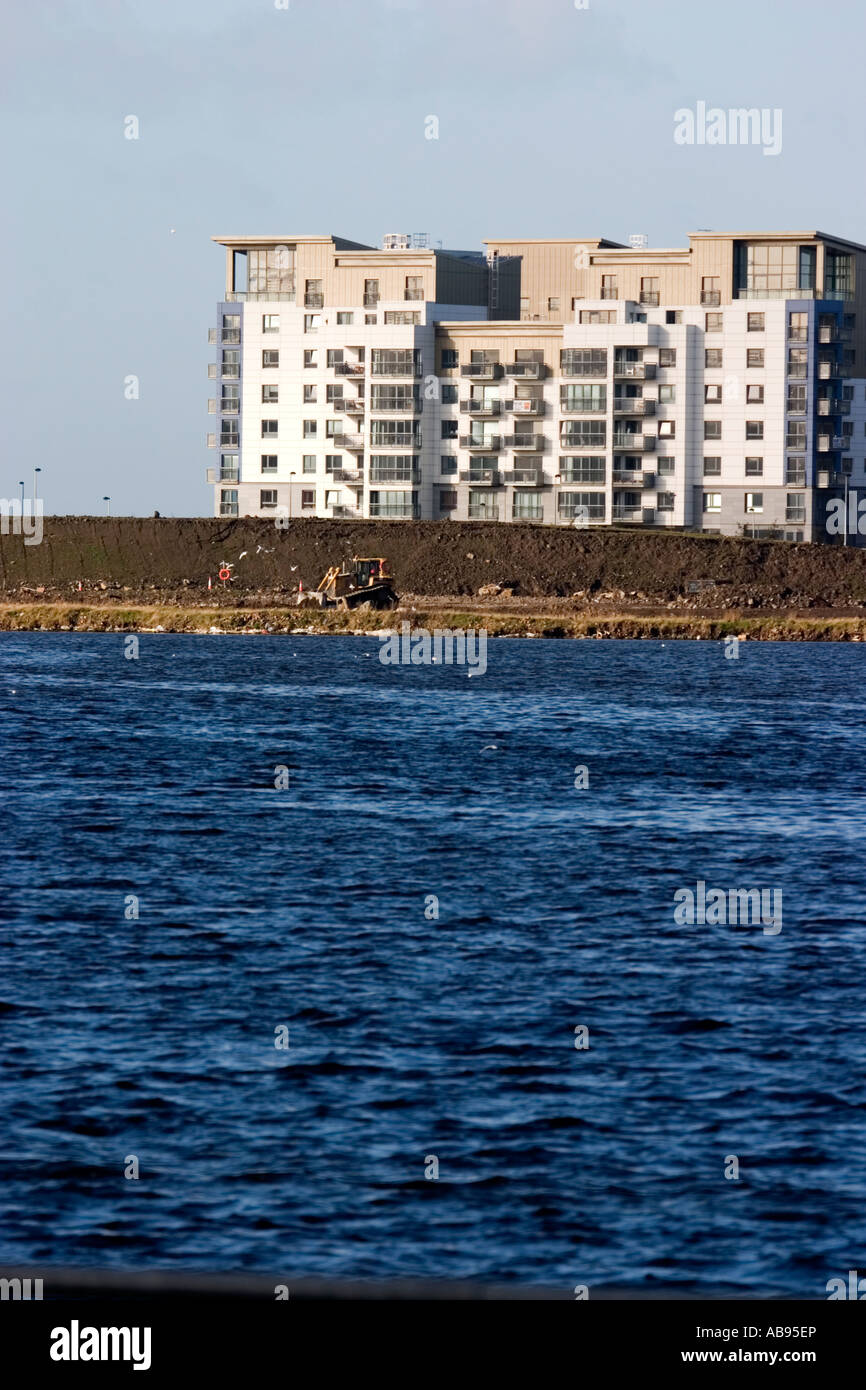 Granton Waterfront development complex being built in the Port of Leith ...