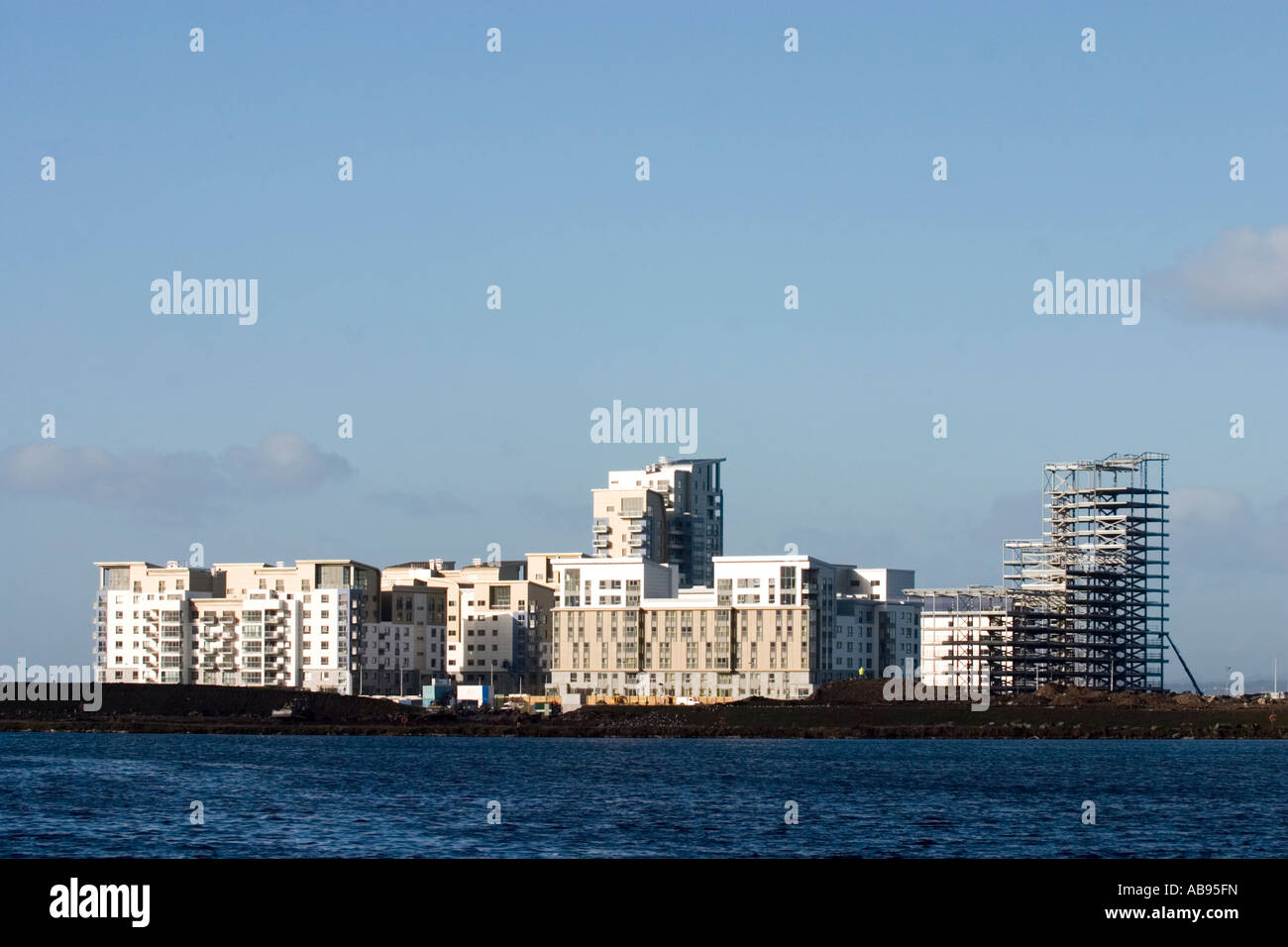 Granton Waterfront development complex being built in the Port of Leith ...