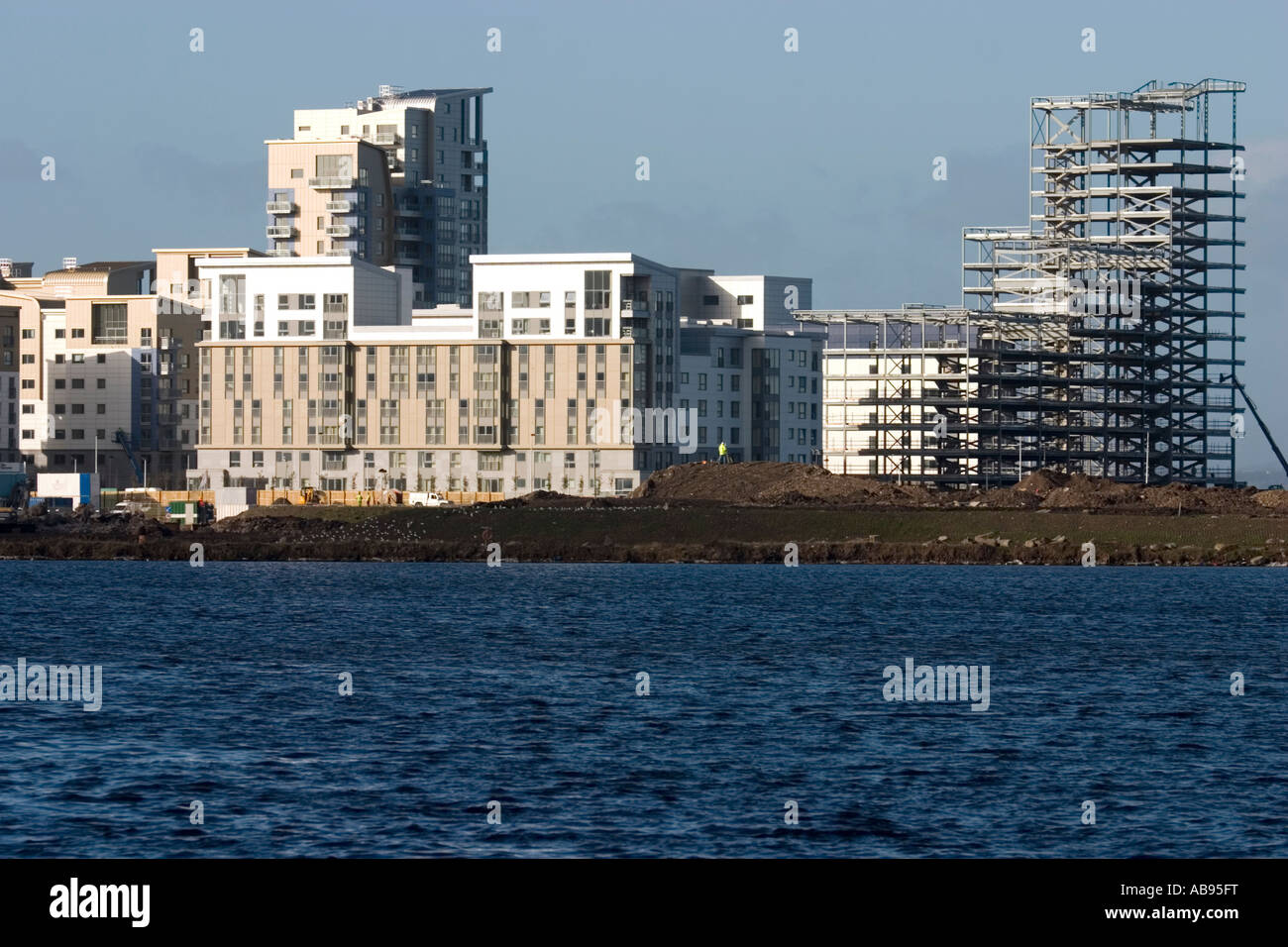 Granton Waterfront development complex being built in the Port of Leith ...
