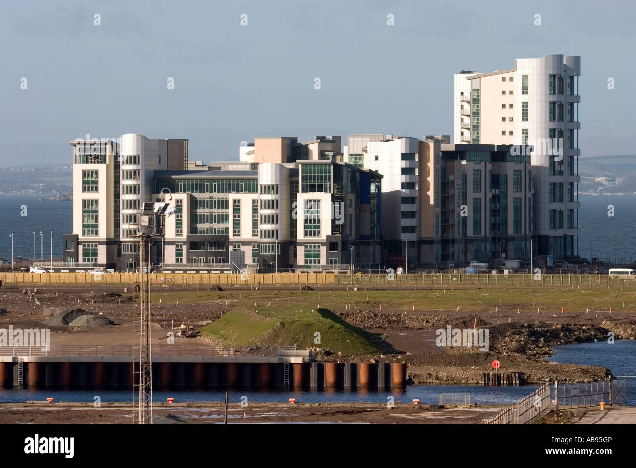 Granton Waterfront development complex being built in the Port of Leith ...
