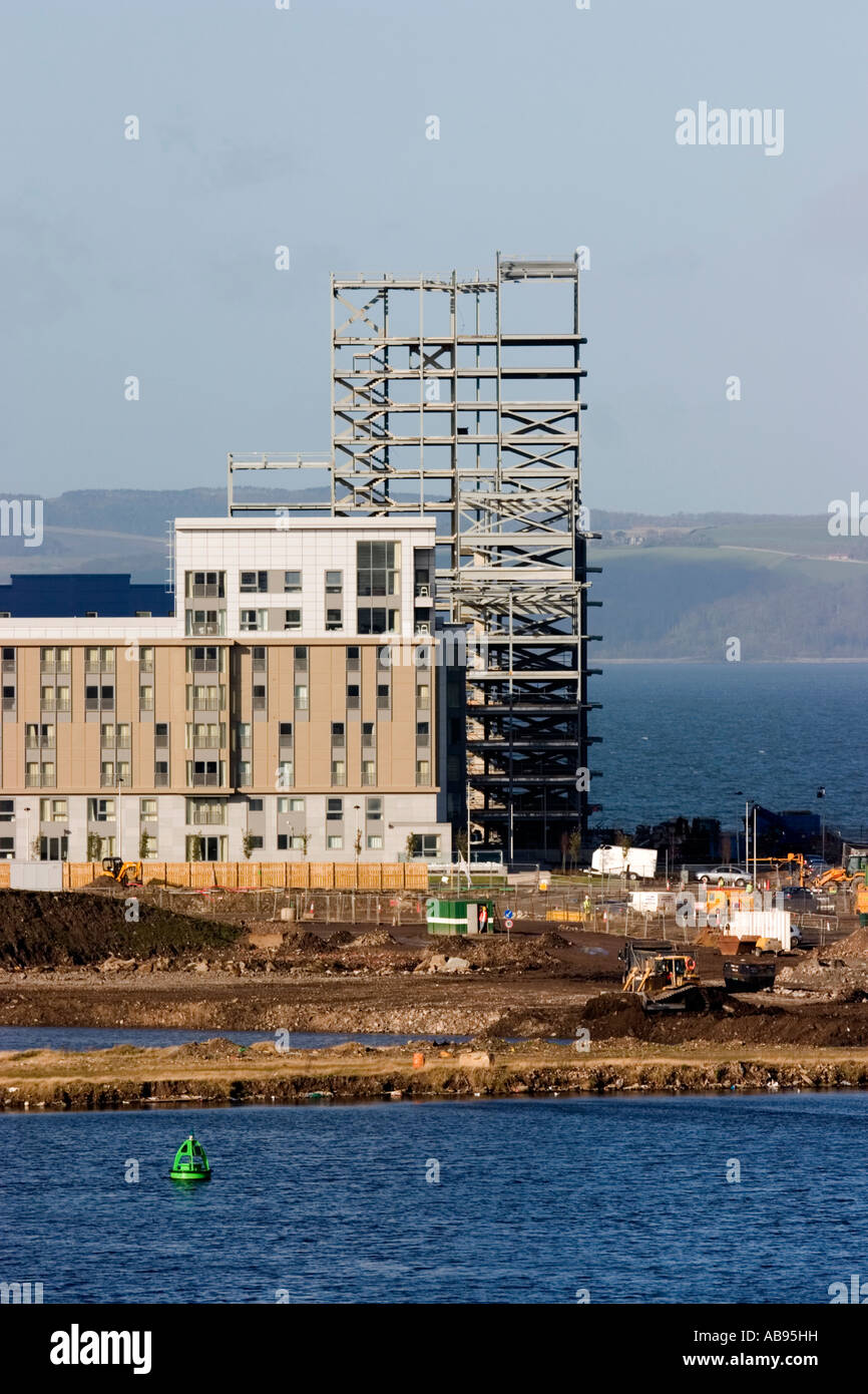 Granton Waterfront development complex being built in the Port of Leith ...