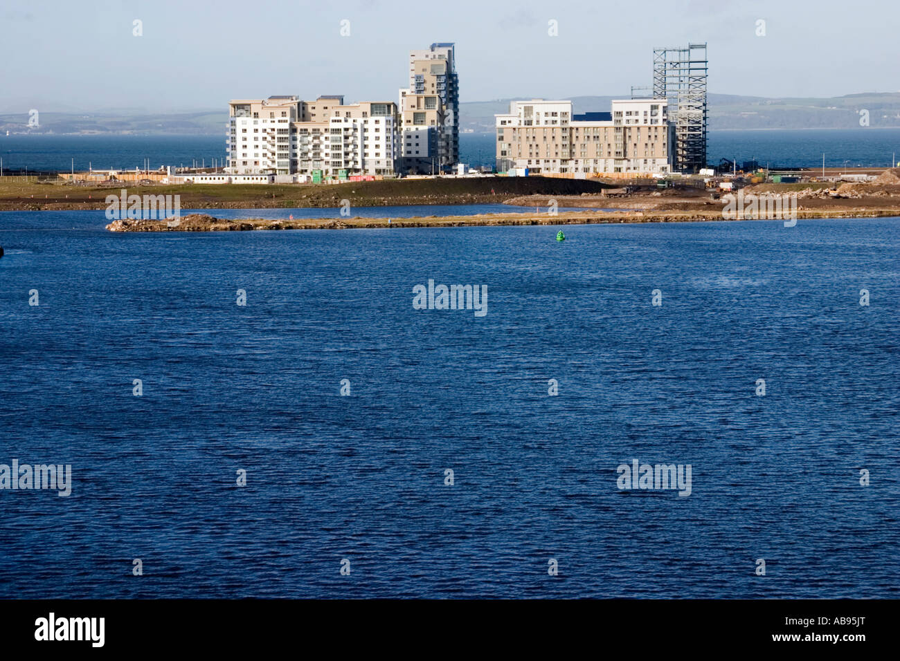 Waterfront development complex being built in the Port of Leith ...