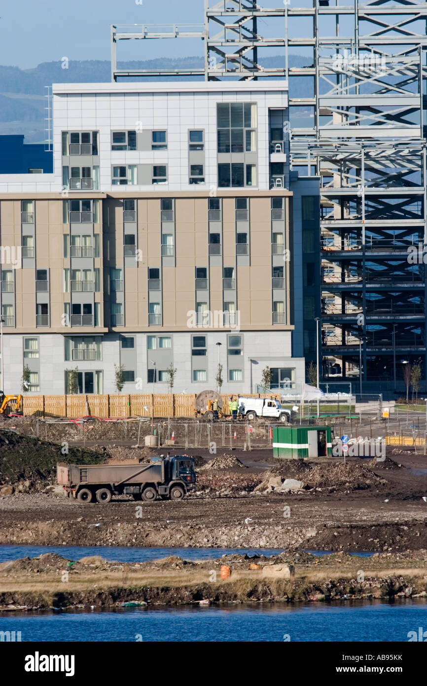 Waterfront development complex being built in the Port of Leith ...