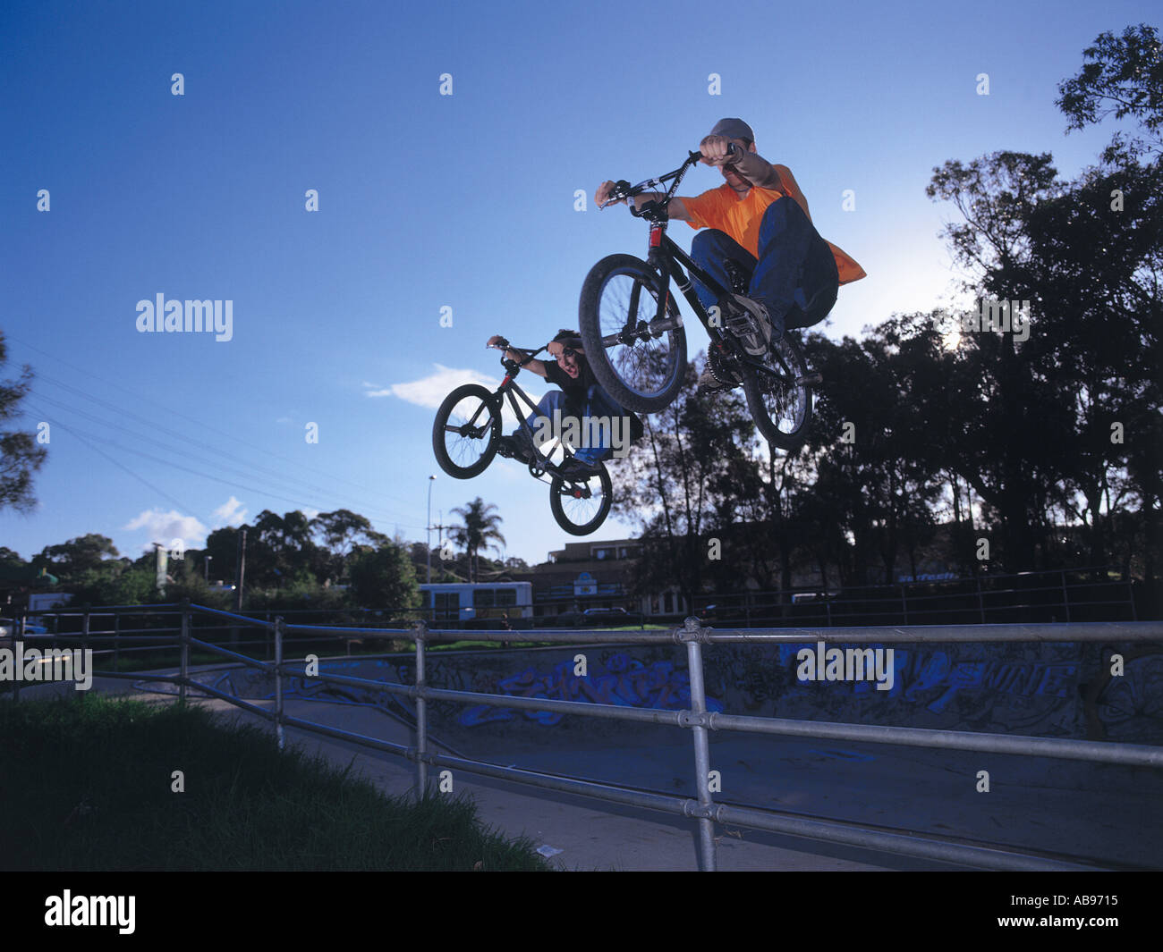 Freedom Riders BMX Stock Photo - Alamy
