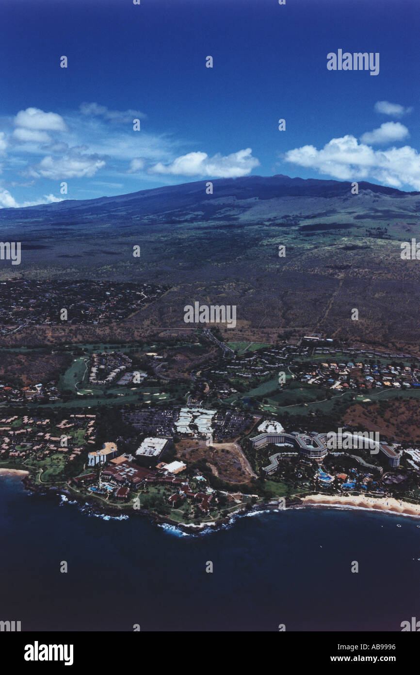 Aerial of Maui Stock Photo - Alamy