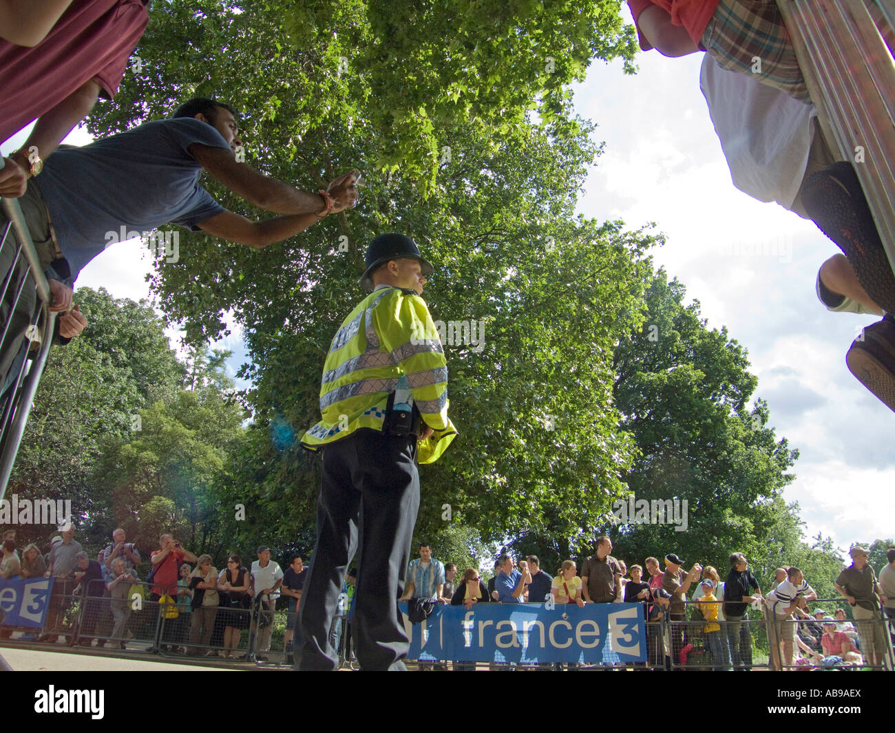 The tour de france cycle race pre-liminary stage event in London 2007 ...
