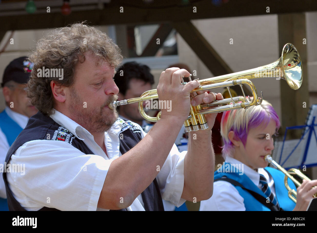 Band player hi-res stock photography and images - Alamy