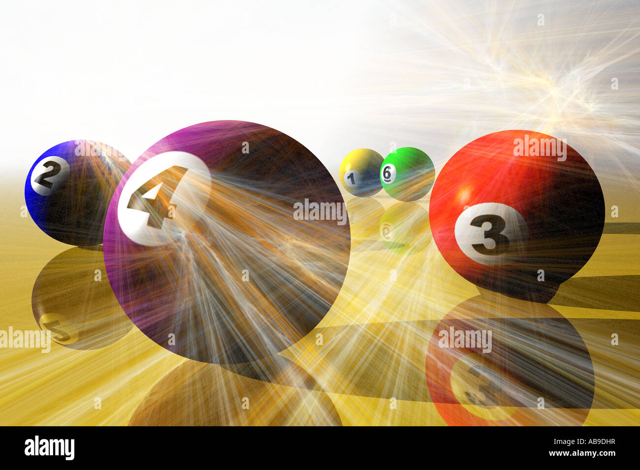 Colourful balls movement hi-res stock photography and images - Alamy