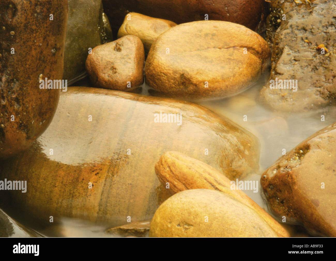 Rocks and water Stock Photo - Alamy