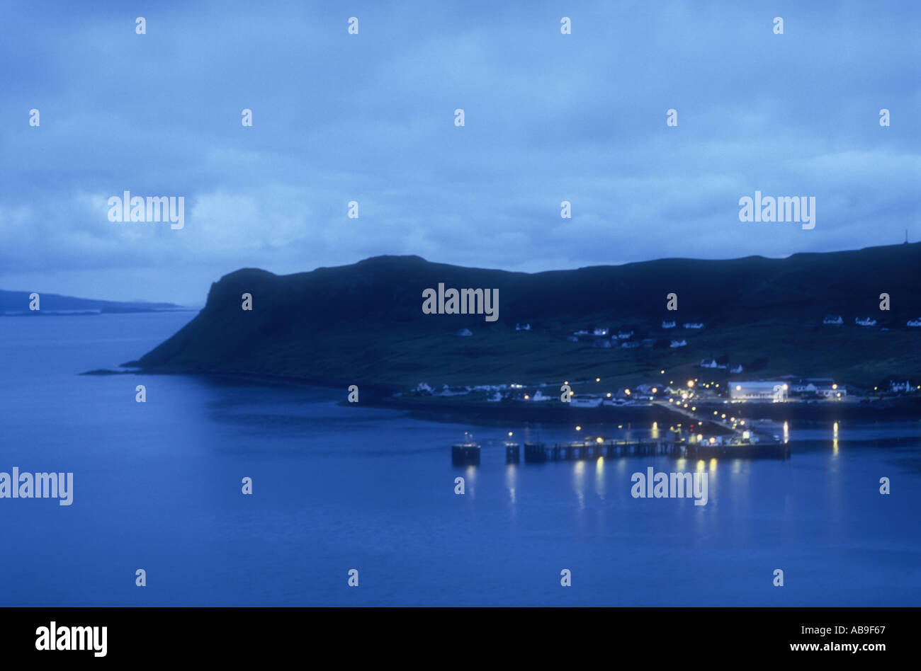 Scotland uig harbour ferry port hi-res stock photography and images - Alamy