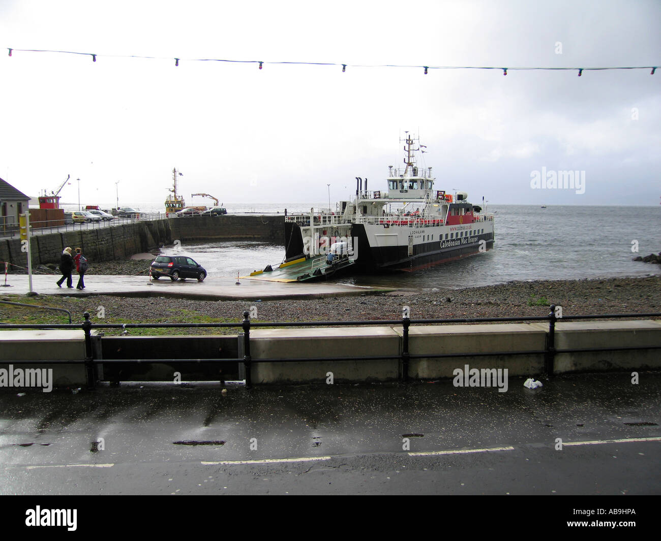 Millport Ferry Largs Scotland Stock Photo - Alamy
