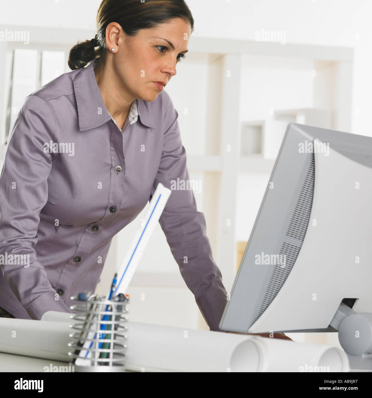 Person using a computer hi-res stock photography and images - Alamy
