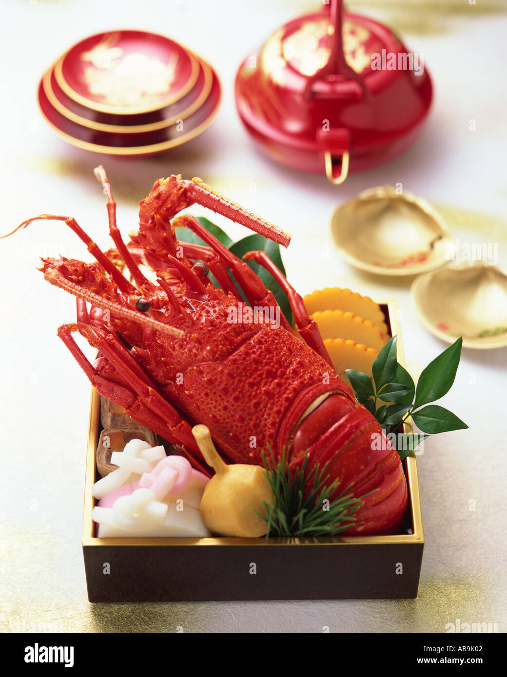 Lacquer food box hi-res stock photography and images - Alamy