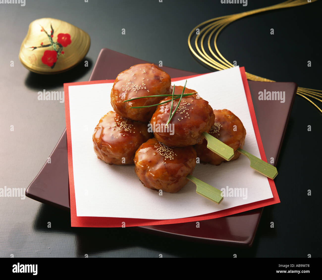 Tsukune japanese hi-res stock photography and images - Alamy