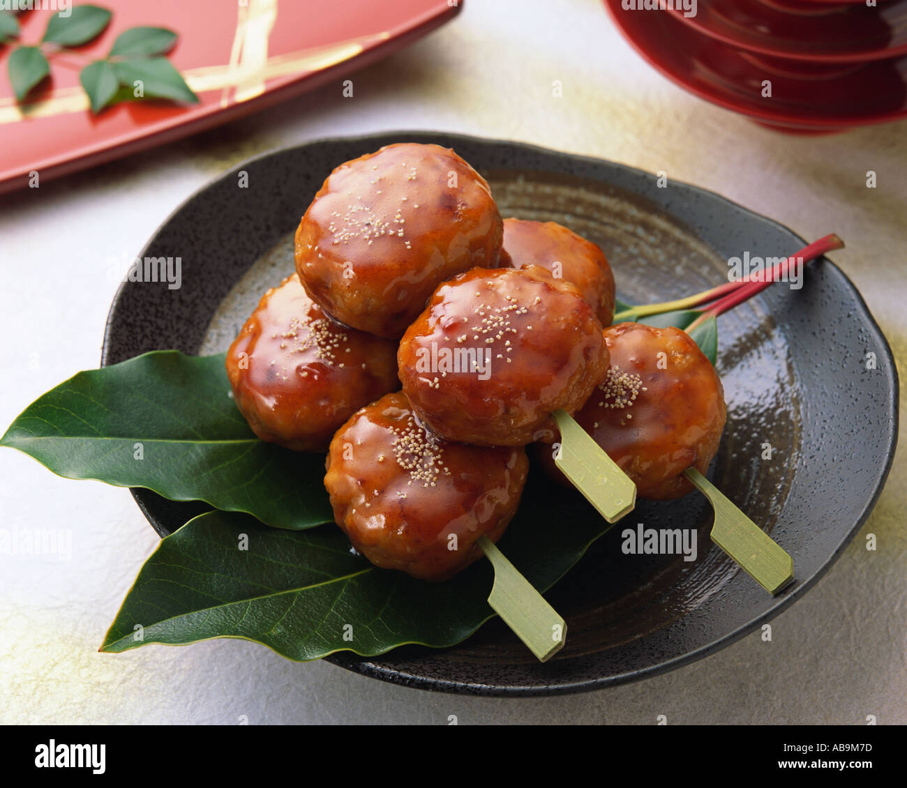 Tsukune japanese hi-res stock photography and images - Alamy