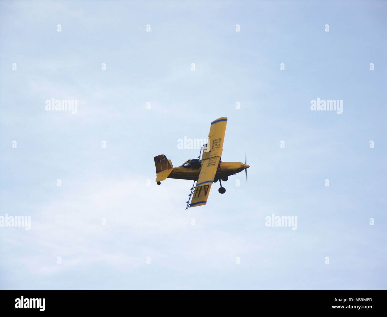 Crop Duster Airplane Stock Photo - Alamy