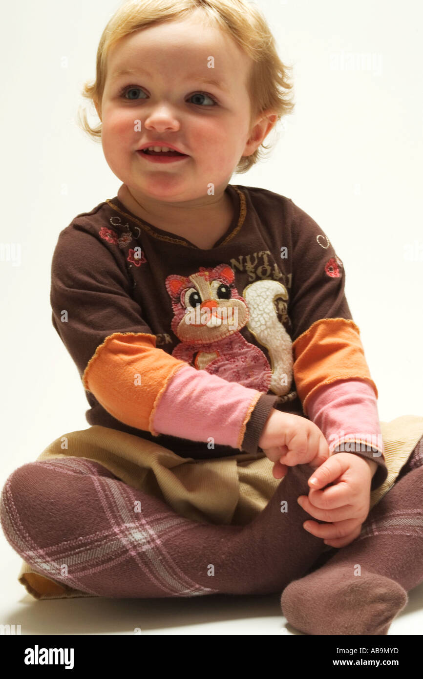 3 year old girl studio hi-res stock photography and images - Alamy