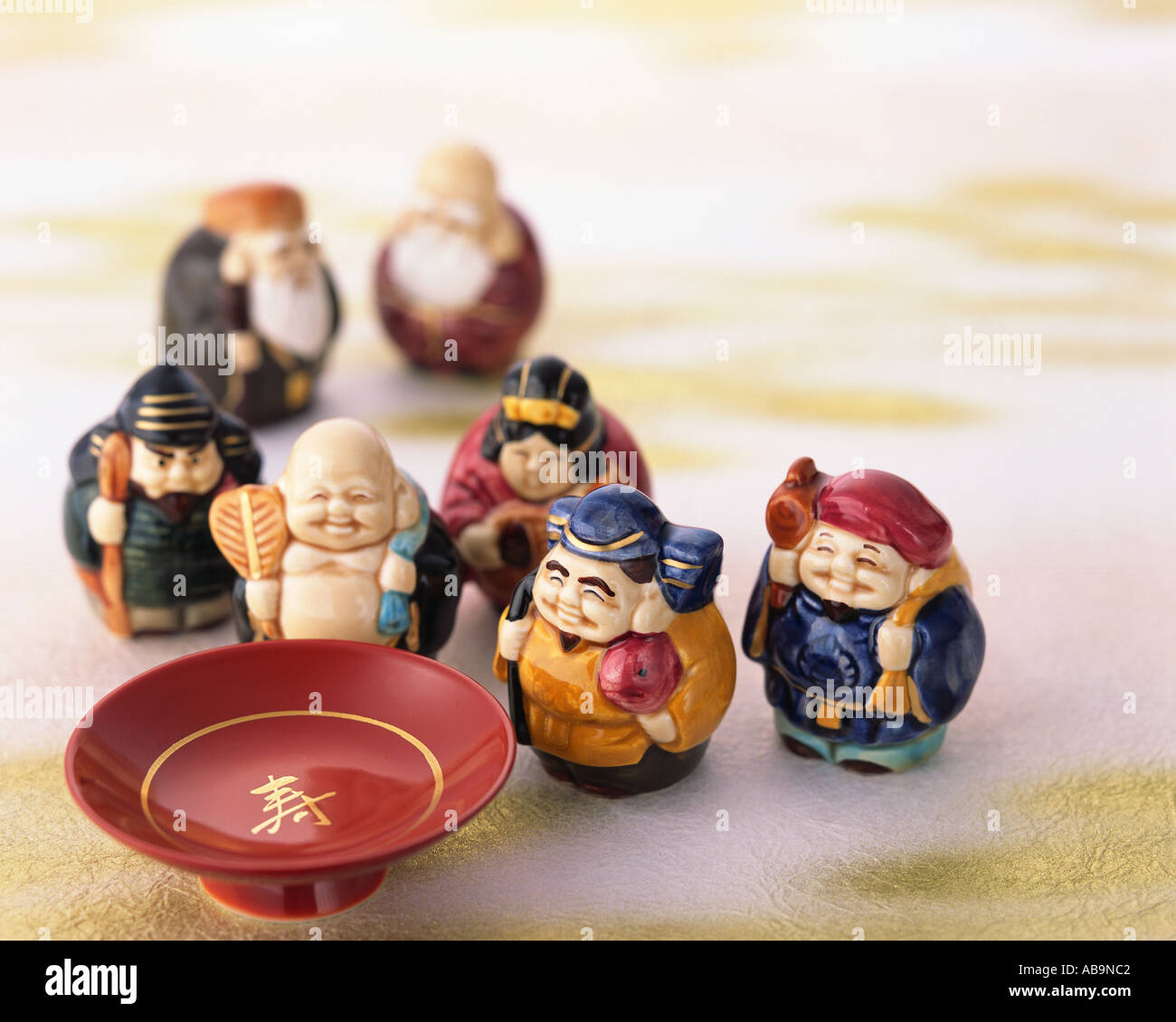 Seven deities of good fortune hi-res stock photography and images - Alamy