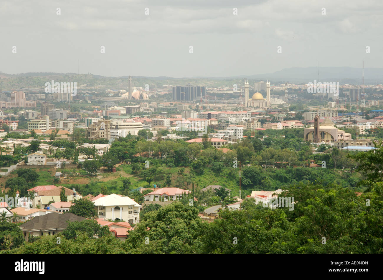 Nigeria abuja skyline hi-res stock photography and images - Alamy