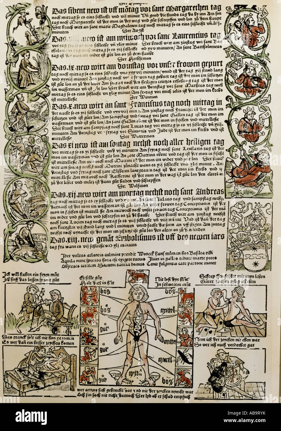 Bloodletting medieval hi-res stock photography and images - Alamy