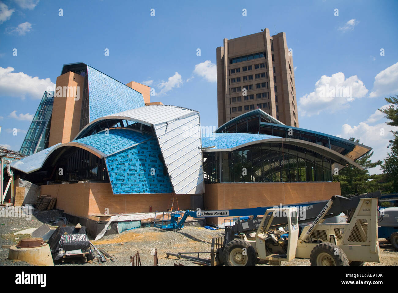 Peter B Lewis Science Library designed by Frank Gehry Princeton ...