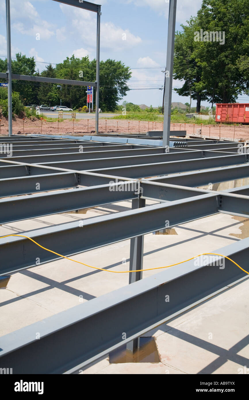 Construction Site of a Shopping Mall Stock Photo - Alamy