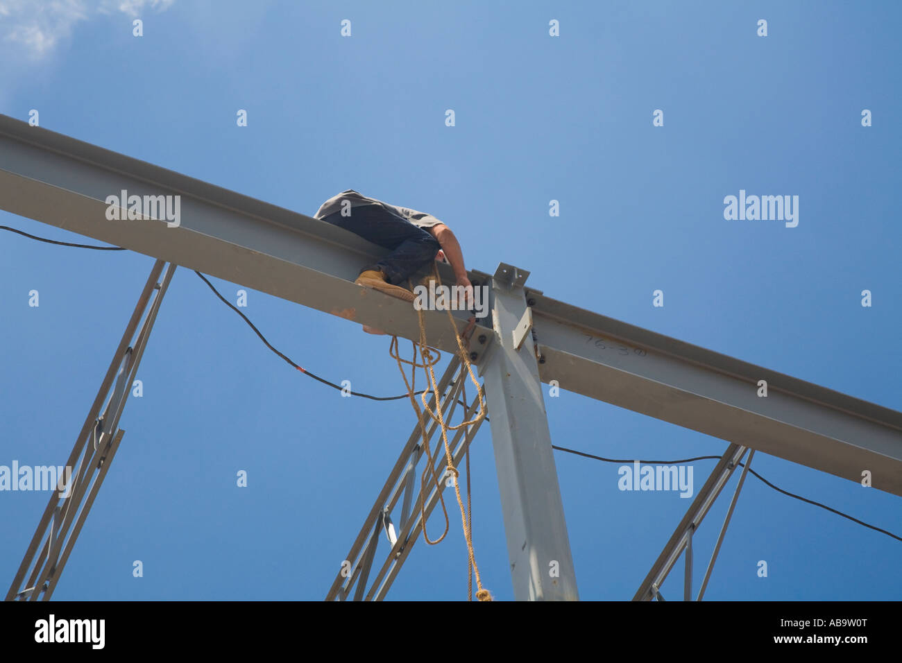 Construction Site of a Shopping Mall Stock Photo - Alamy