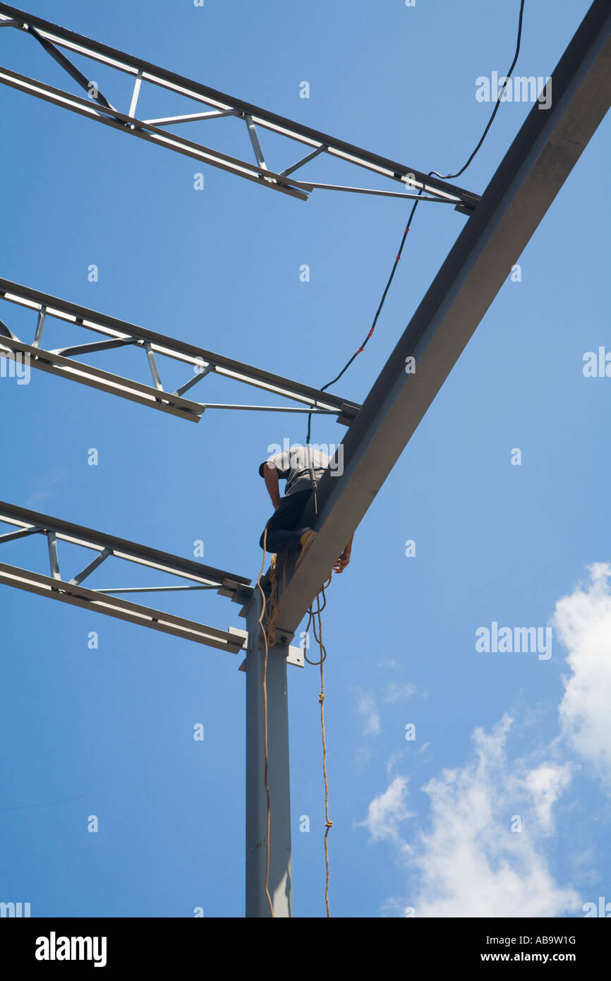 Construction Site of a Shopping Mall Stock Photo - Alamy