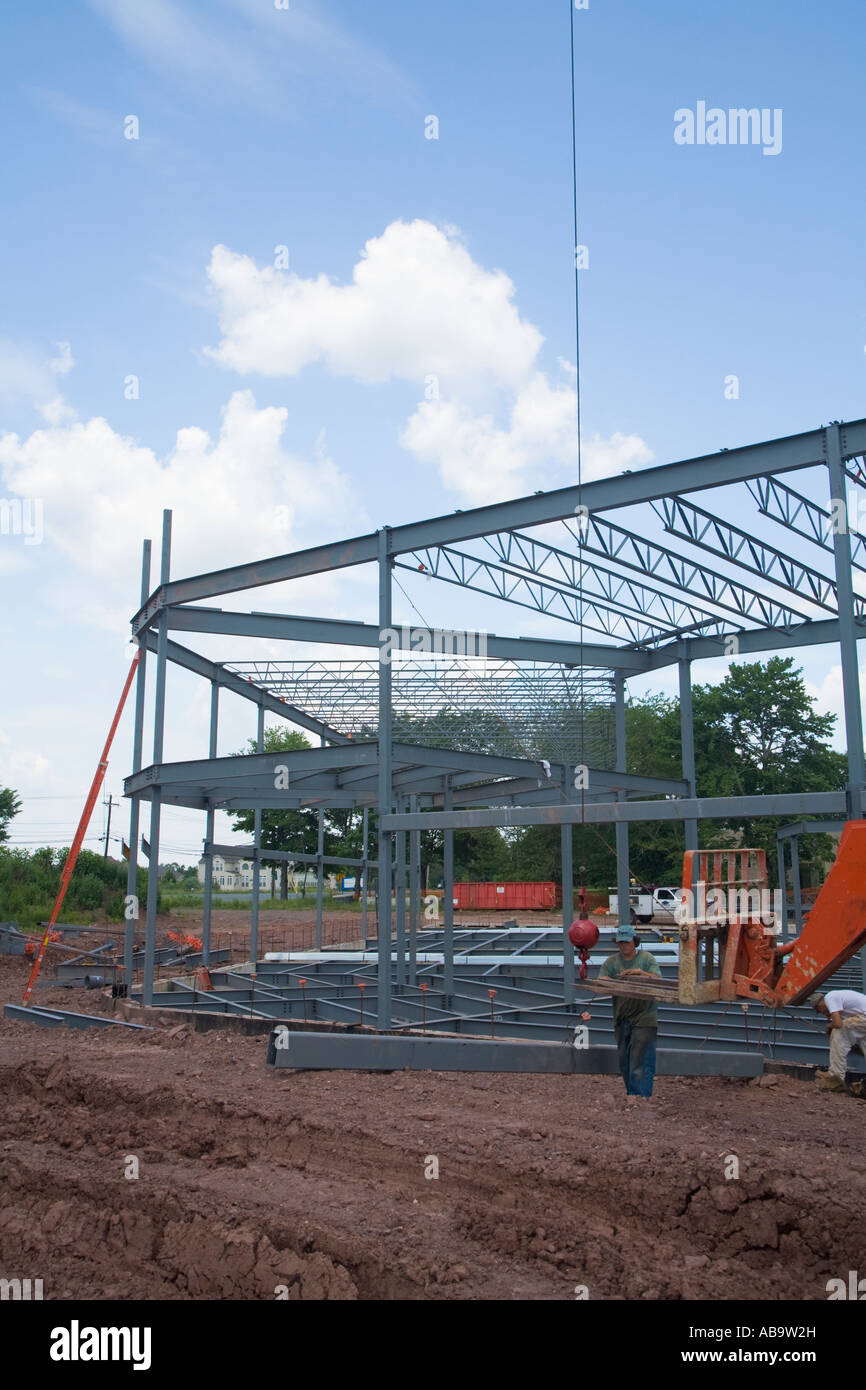 Construction Site of a Shopping Mall Stock Photo - Alamy