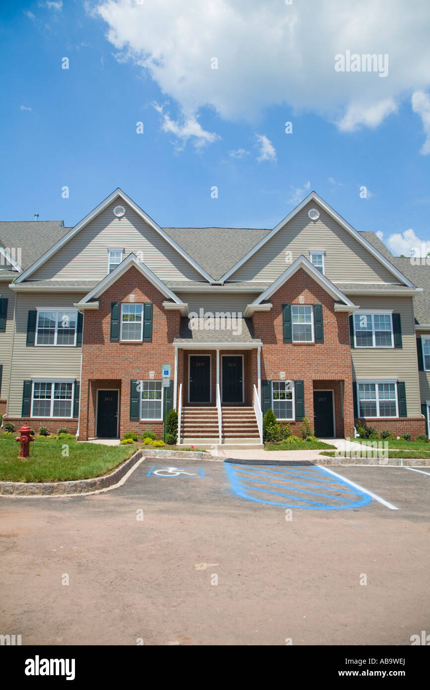 Newly Completed Apartment Building Stock Photo - Alamy