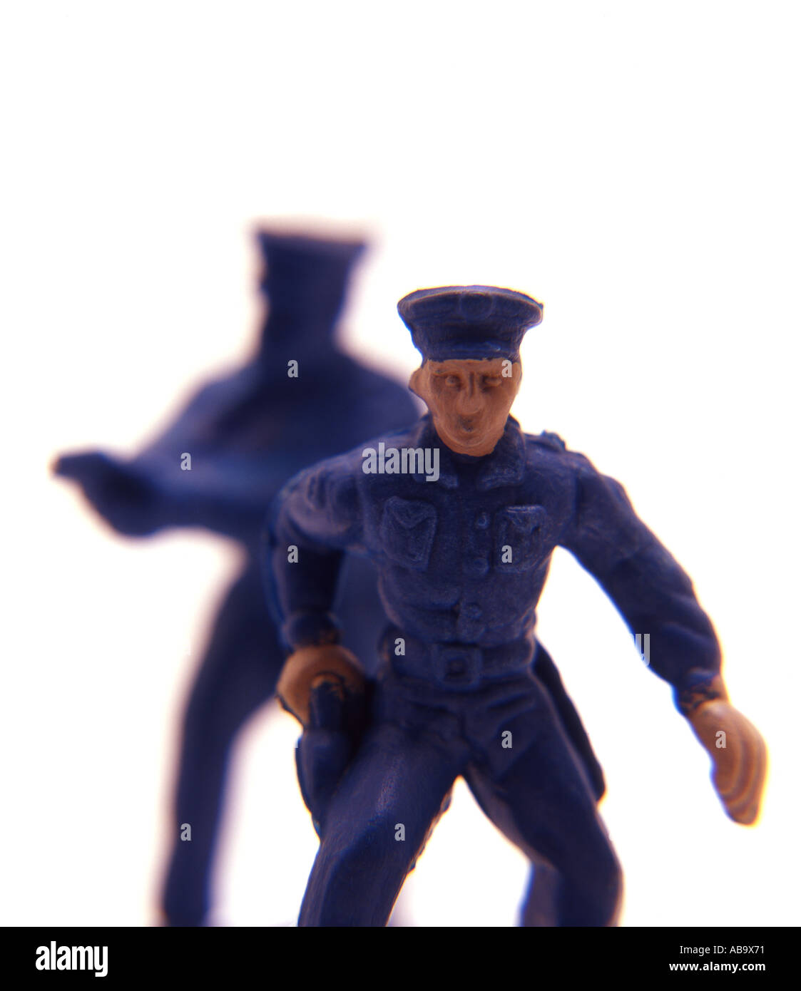 Plastic police figure hi-res stock photography and images - Alamy