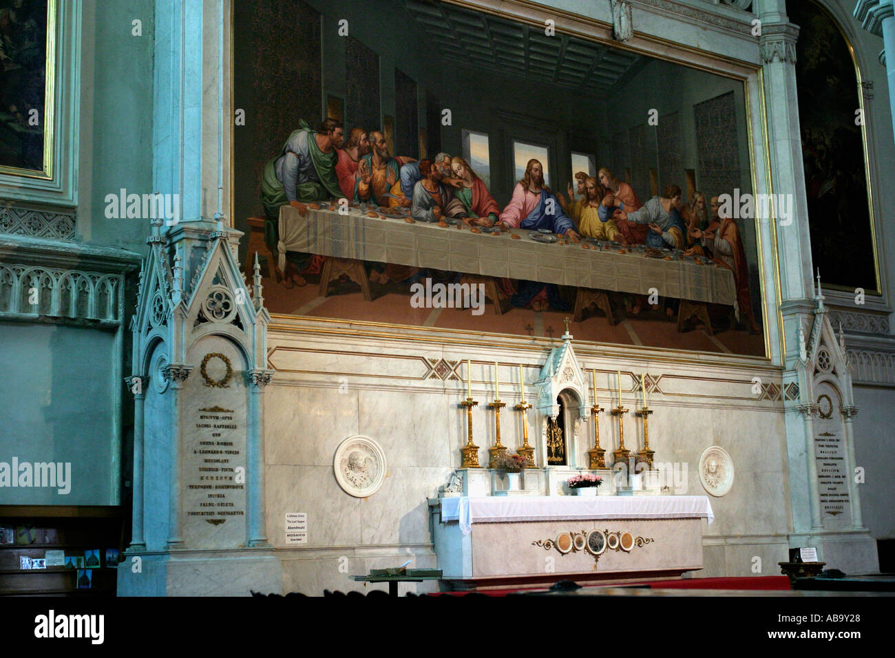 The last supper painting da vinci hi-res stock photography and images ...