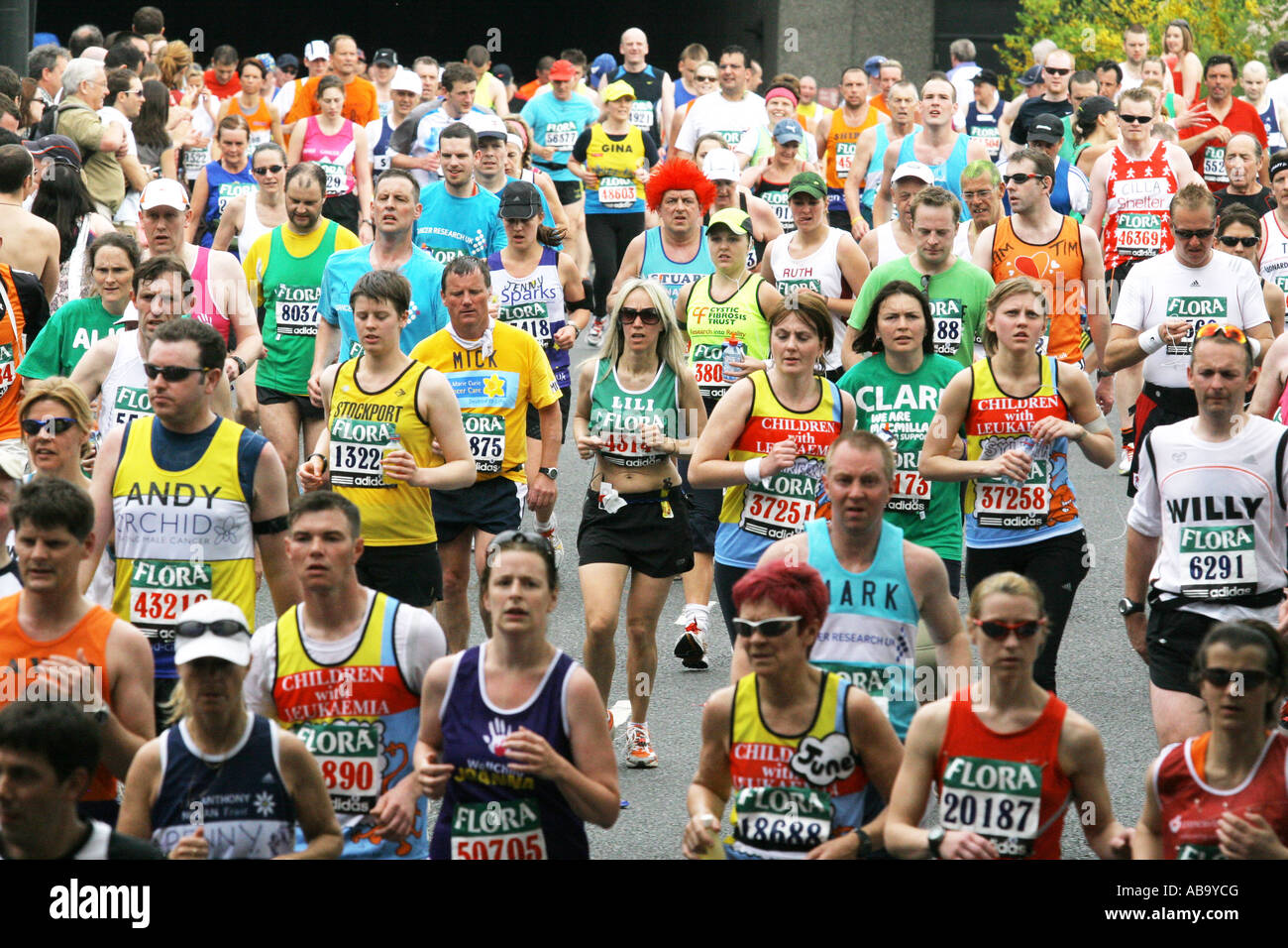 End of london marathon hi-res stock photography and images - Alamy