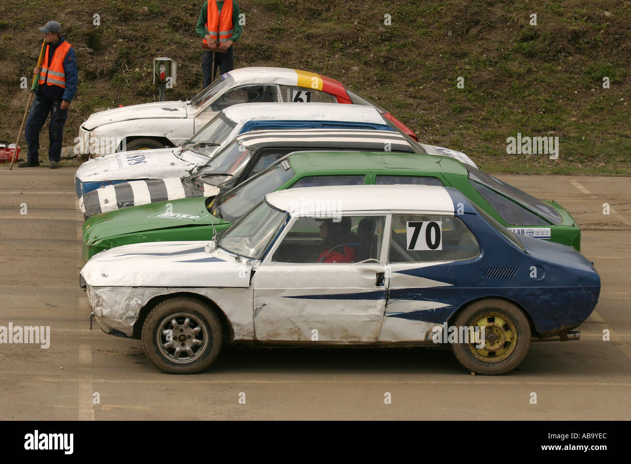 Car starting line hi-res stock photography and images - Alamy