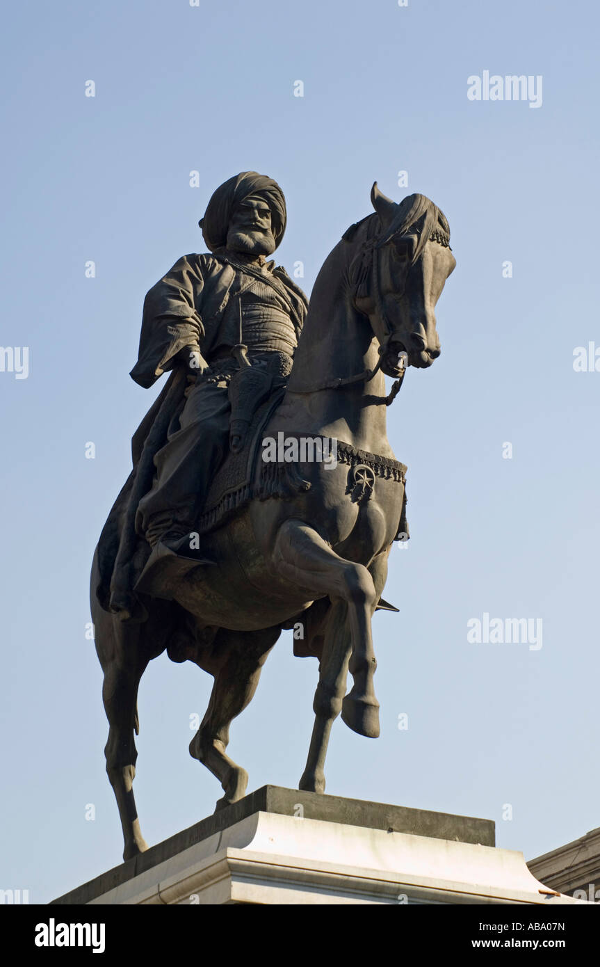 Statue of Mohammed Ali, founder of modern Alexandria, Alexandria, Egypt ...