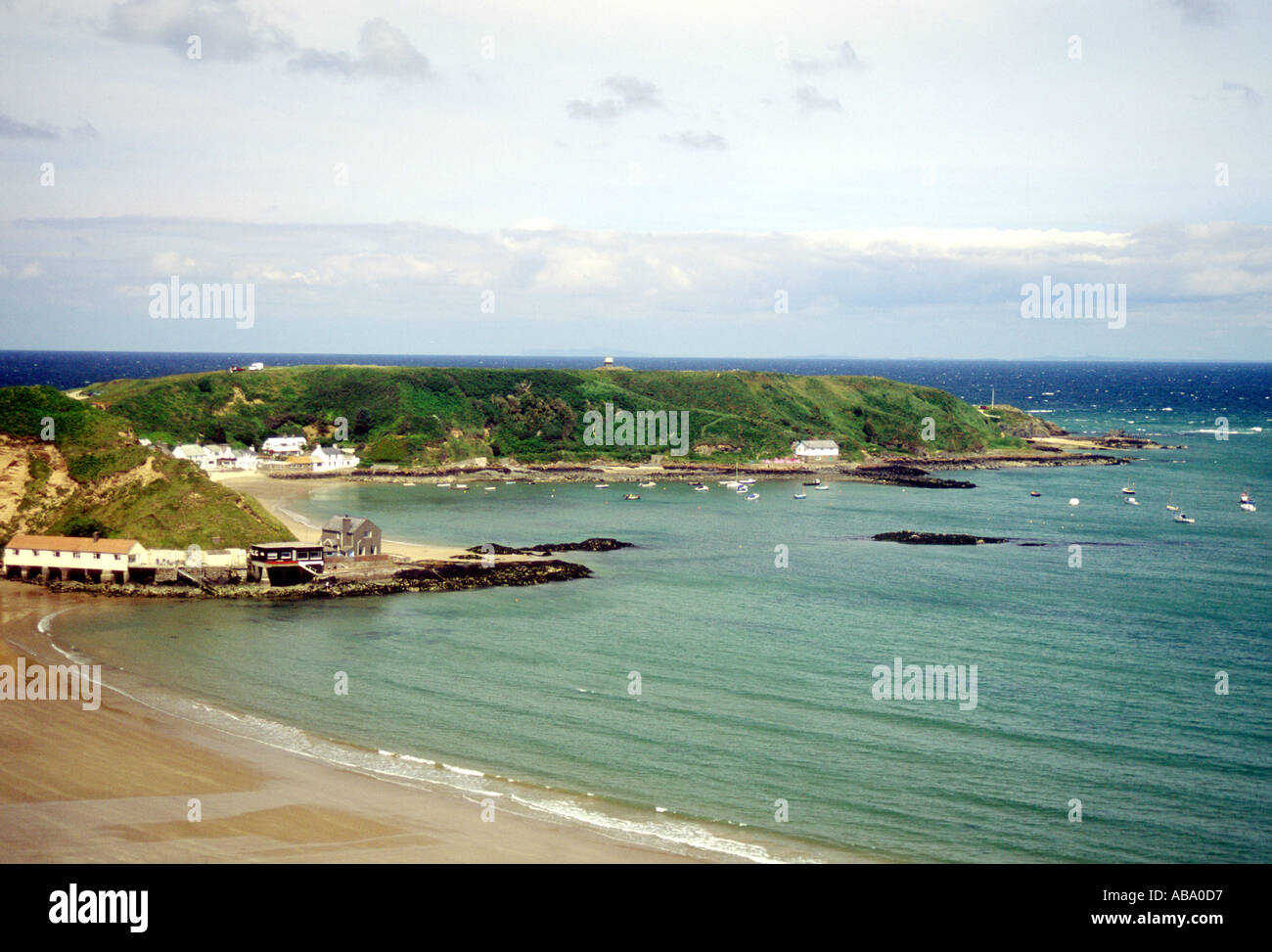 Nefyn Harbour North Wales Stock Photo - Alamy