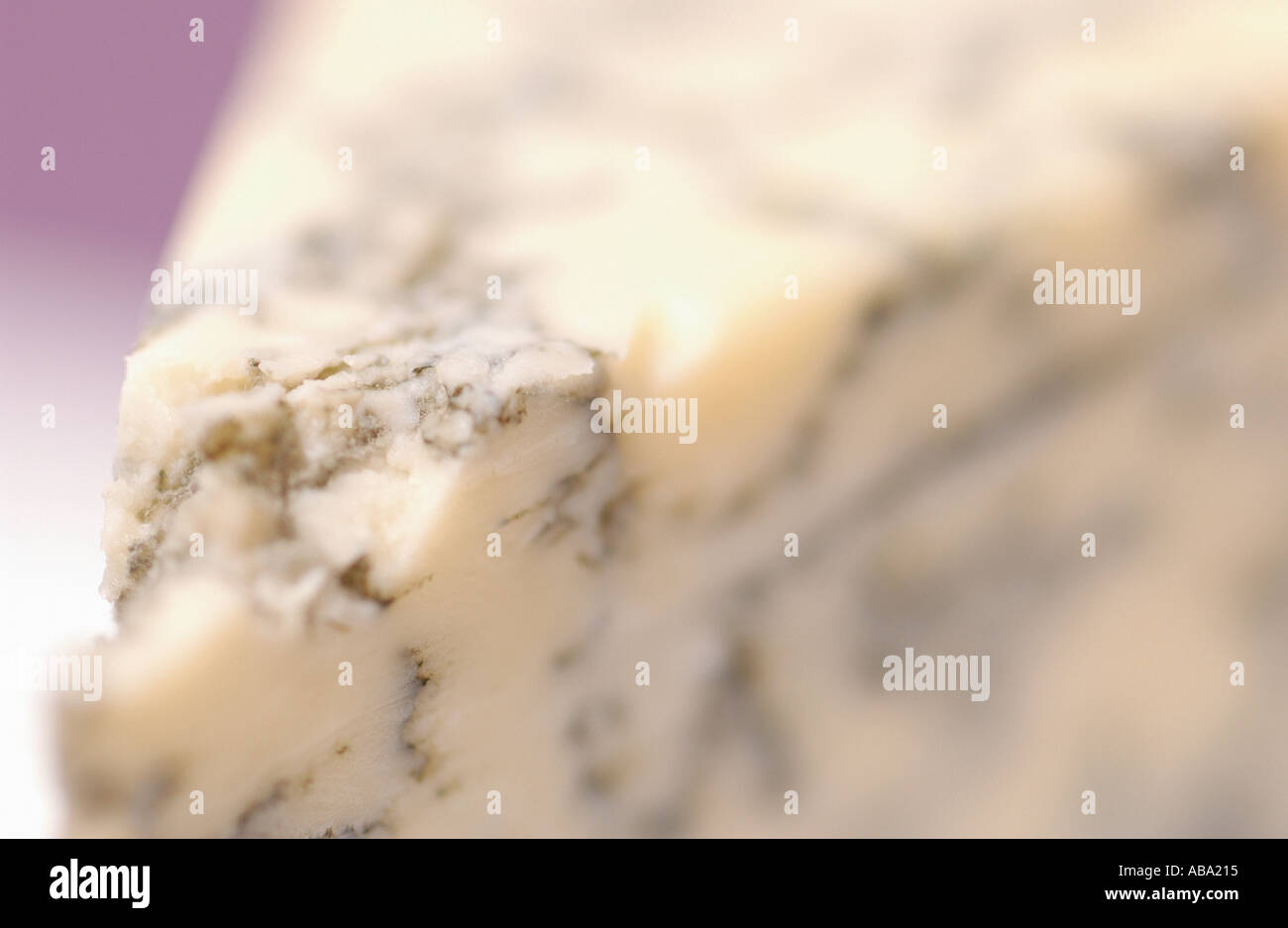 Close up of a Wedge piece of Stilton Cheese Stock Photo - Alamy