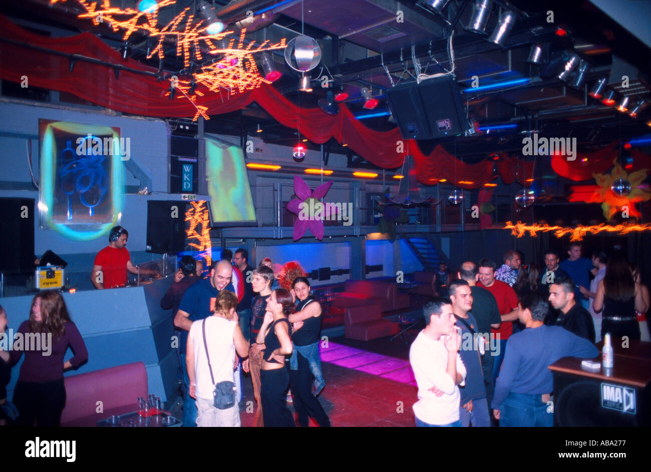 Europe Greece Athens Disco Discotheque Plussoda Stock Photo - Alamy