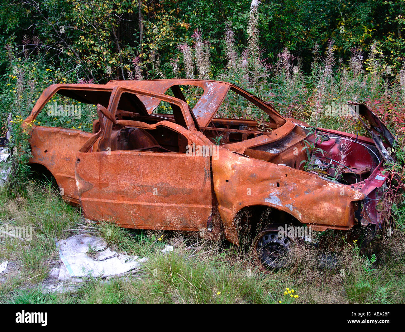Burned car hi-res stock photography and images - Alamy