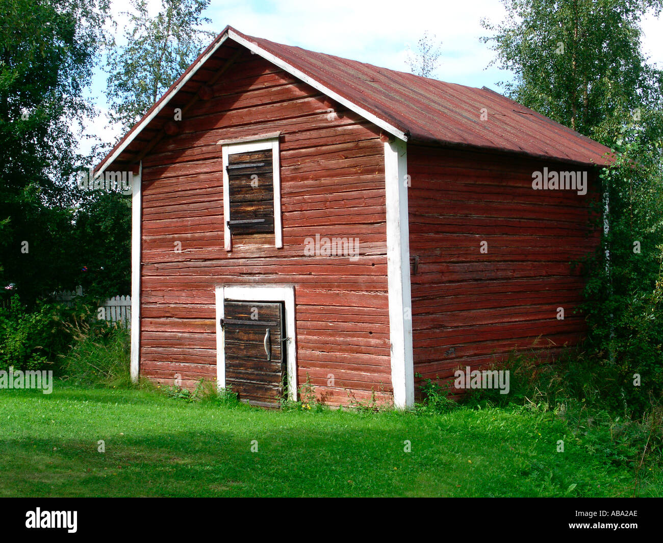 old storage shed Stock Photo - Alamy