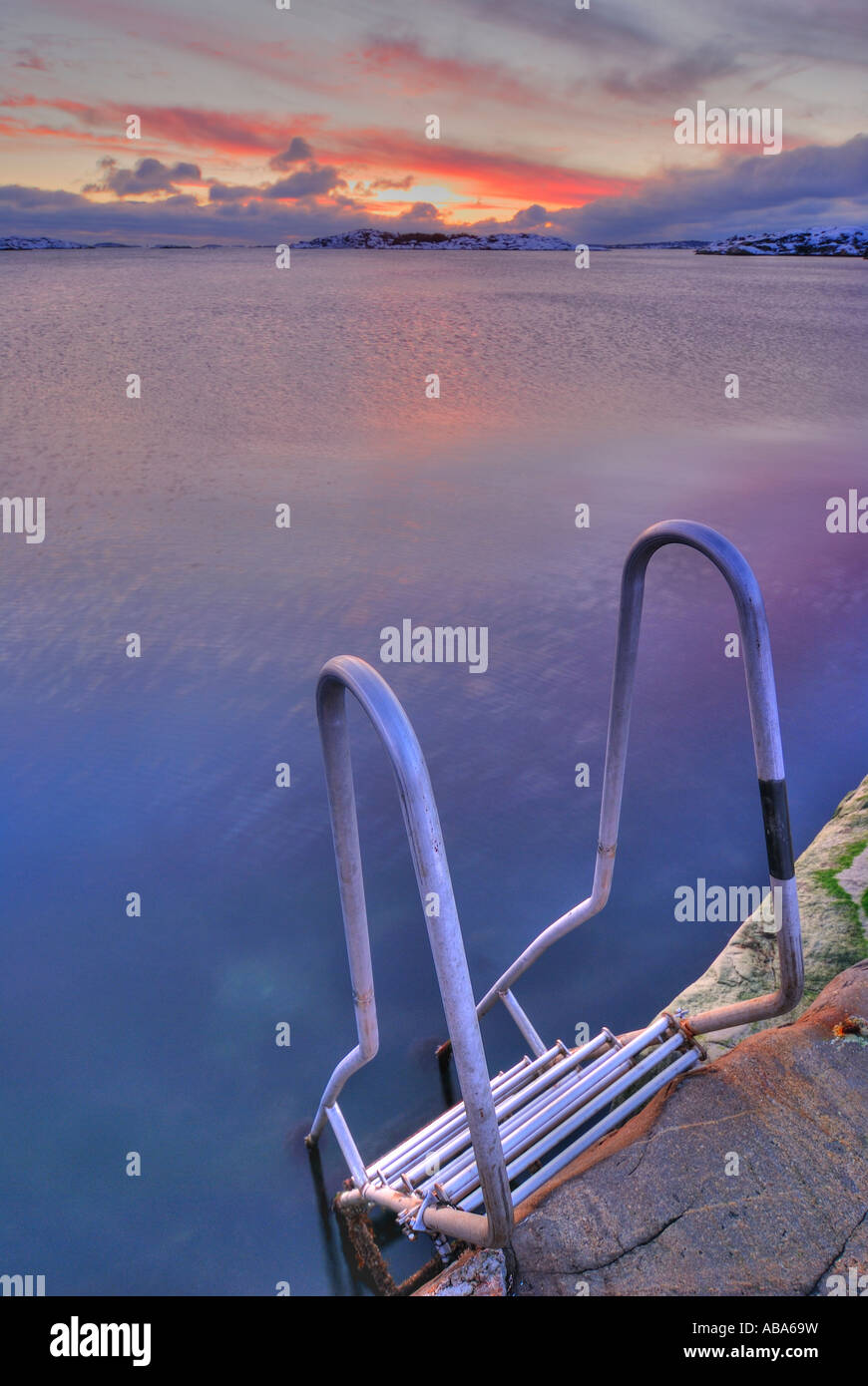 Bath ladder hi-res stock photography and images - Alamy