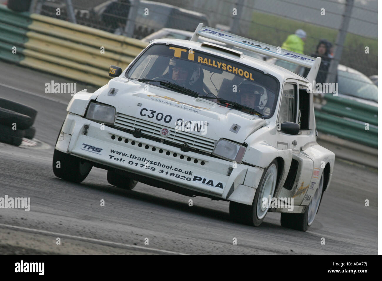 Metro 6R4 at Croft Circuit Stock Photo - Alamy