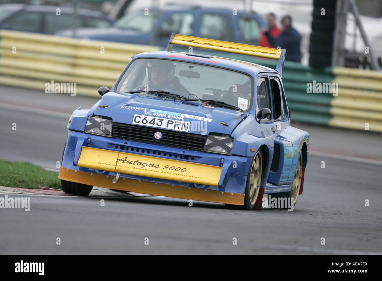 The first corner, Croft Stock Photo - Alamy