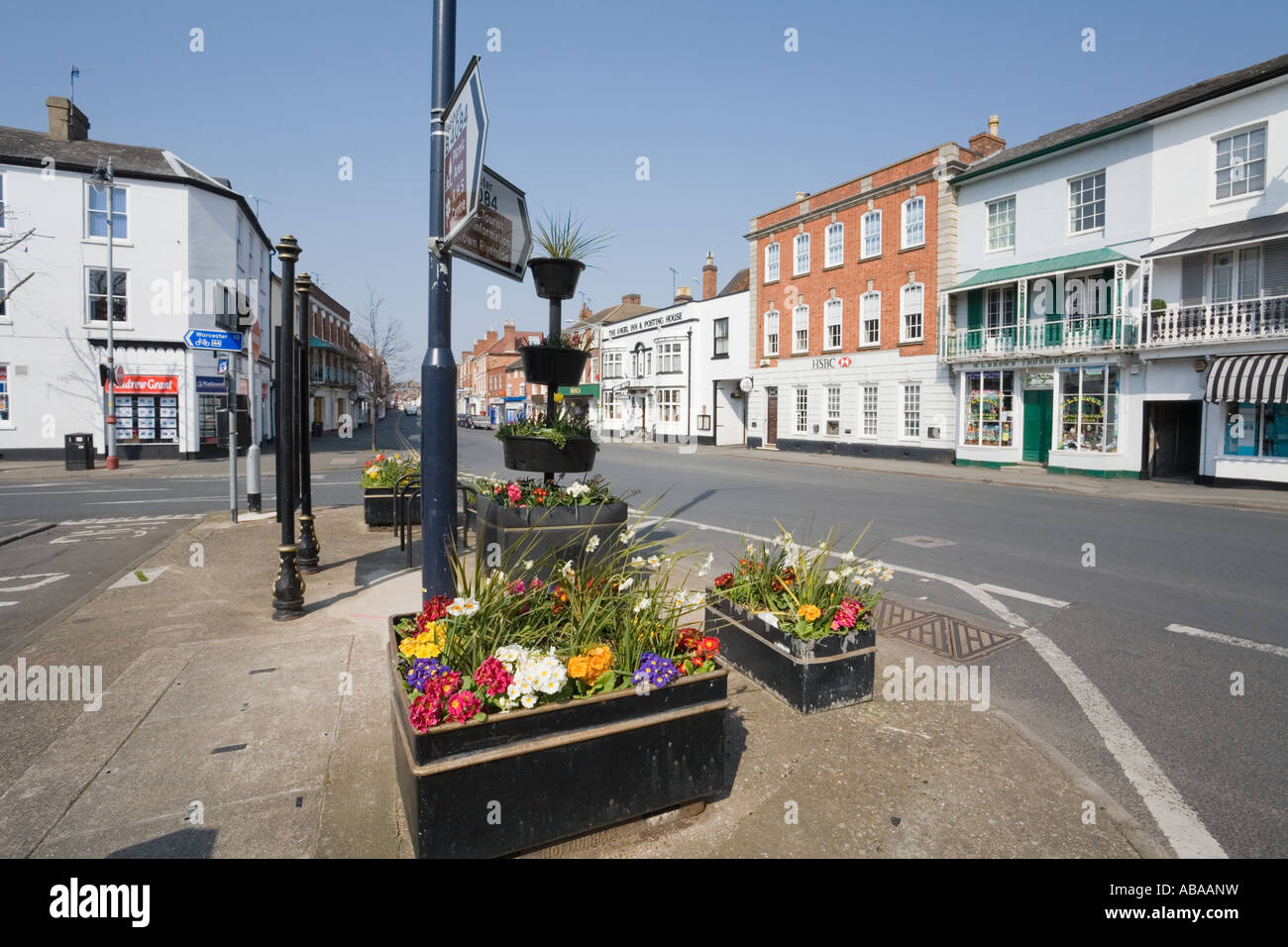Pershore Worcestershire central England UK Stock Photo - Alamy