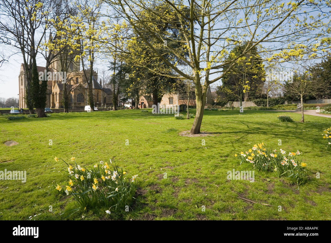 Pershore Abbey Worcestershire England UK Stock Photo - Alamy