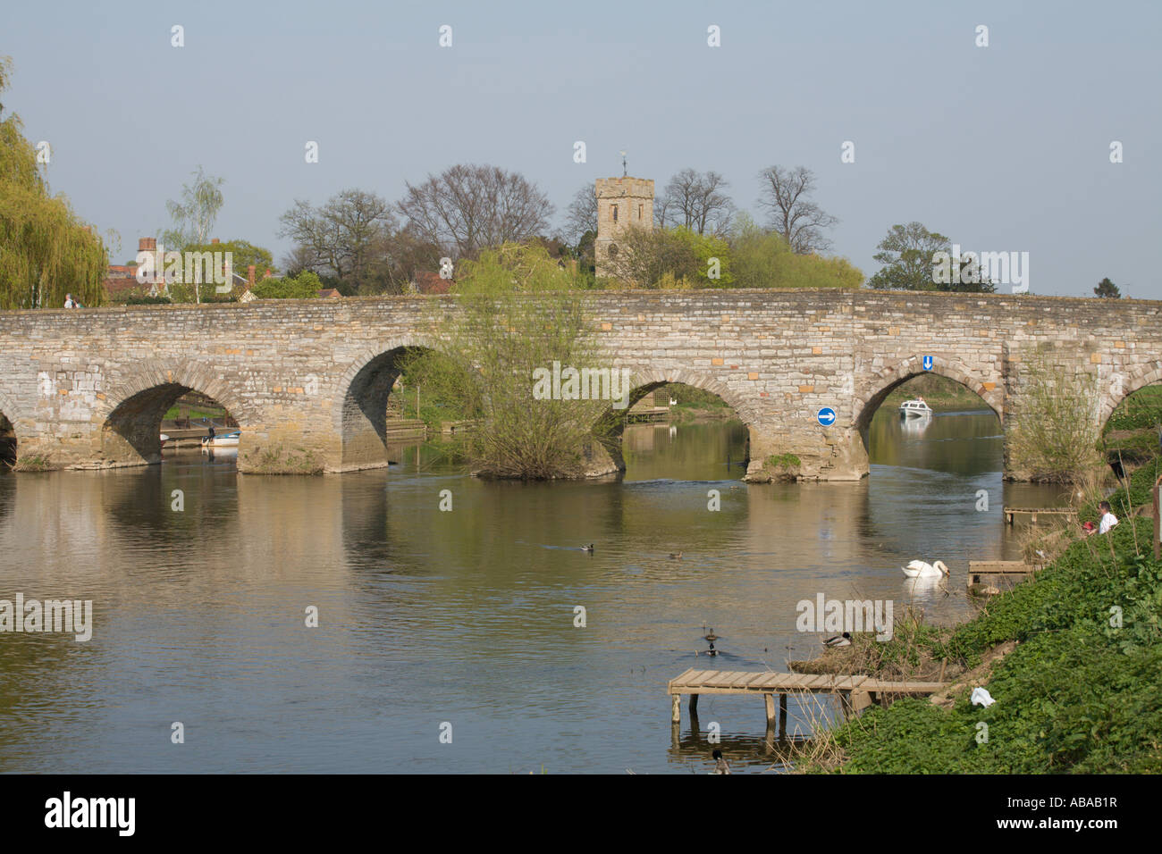 Bidford on Avon Warwickshire central England UK Stock Photo - Alamy