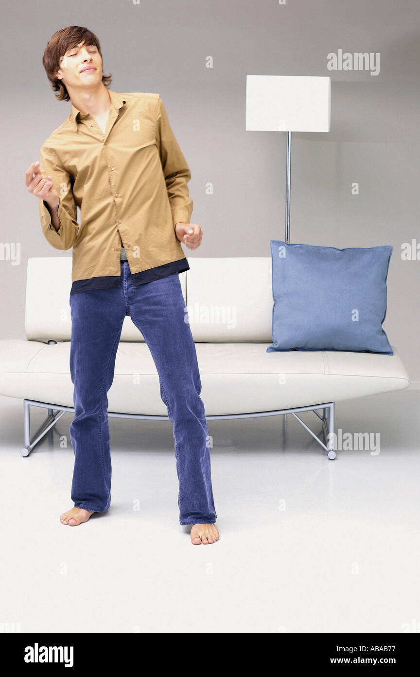 Man dancing alone hi-res stock photography and images - Alamy