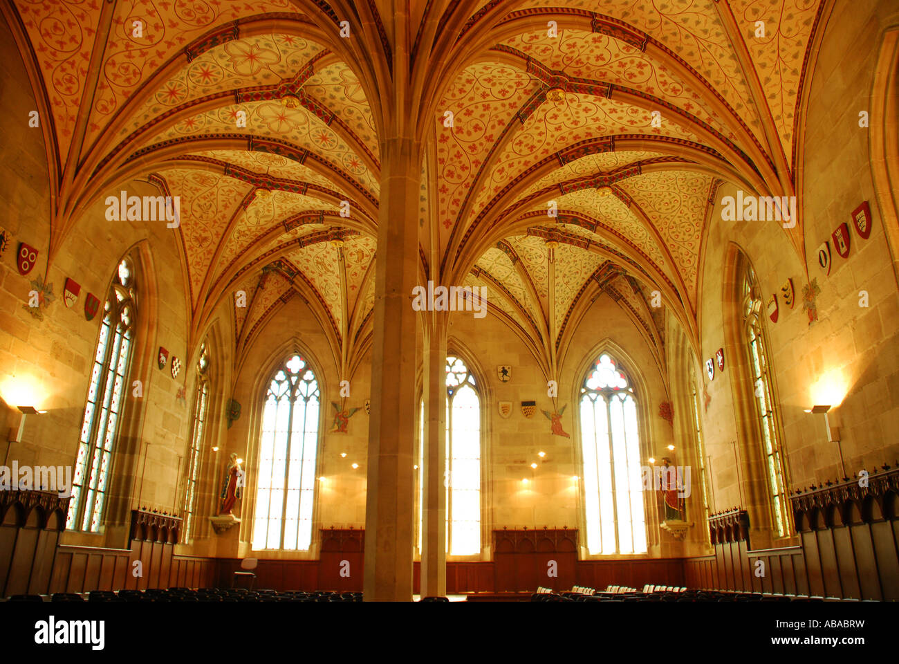 Summer refectory and concert hall Cistercian monastery Bebenhausen ...